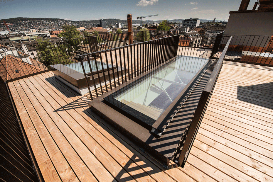 Stebler - Galerie - Glashaus - Dachfenster - s: 211E DA